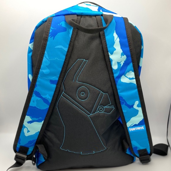 Epic Games | Accessories | Licensed Fortnite Blue Camo Loot Llama Emote ...